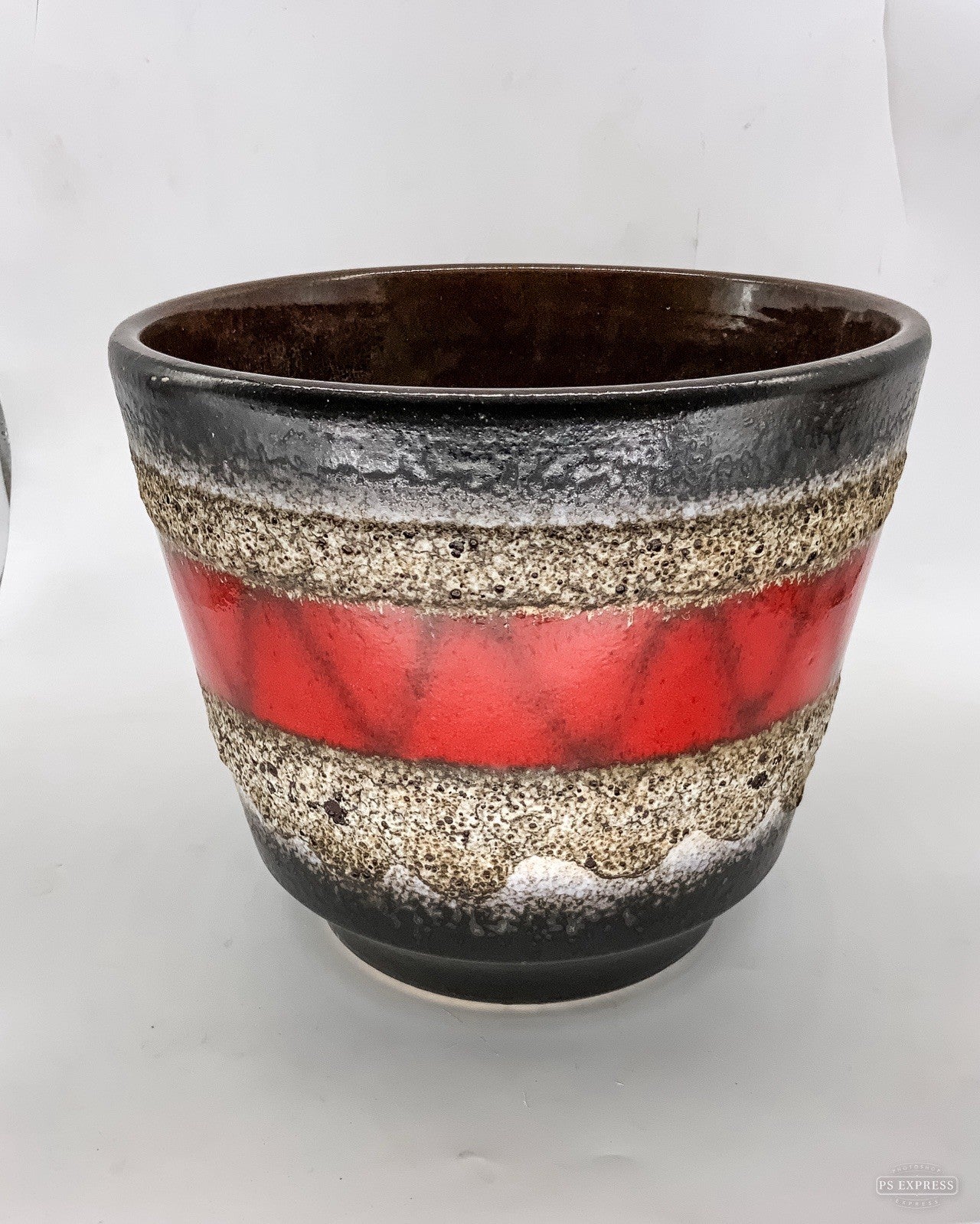 Scheurich Fat Lava Plant Pot Jardiniere 700 26cm 70s – SO Retro